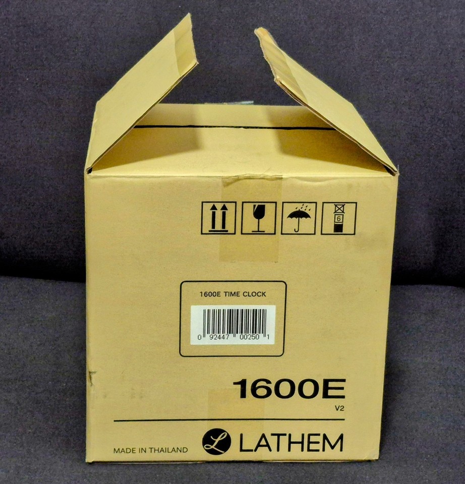 1600e Time Clock Punch Machine & Document Stamp, Time Keeping System ...