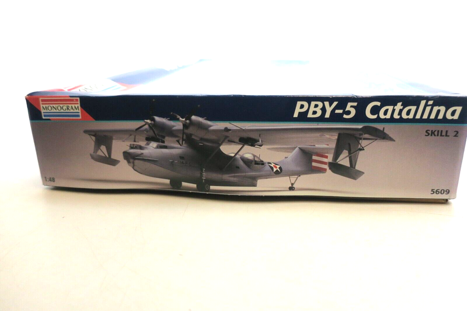 Monogram Consolidated PBY-5 Catalina 5609 Model Kit 1/48 | eBay