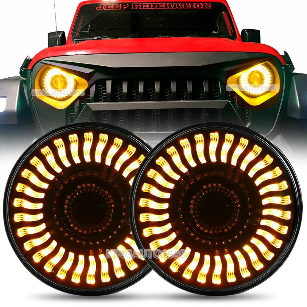 Demon Eyes Headlights Truck
