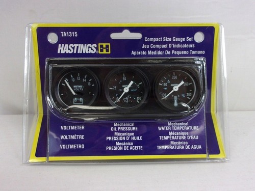 Compact Size Gauge Set Voltmeter Oil Pressure Water Temp | Hastings ...