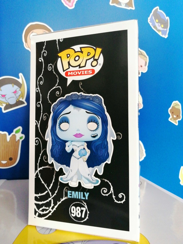 Funko Pop! Vinyl Figura Movies Película de Emily Corpse Bride La Novia ...