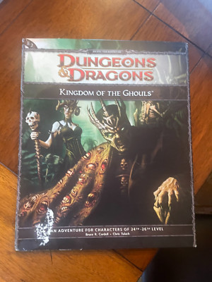 Dungeons and Dragons (DnD) 4th Edition (4e) Kingdom of the Ghouls ...