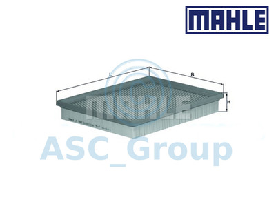 Mahle Air Filter Insert OEM Quality Replacement (Engine Intake) LX 1662 ...