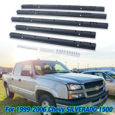8ft Bed Floor Support Rails for 99-07 Chevy Silverado/GMC Sierra 1500 ...