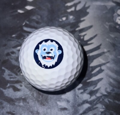 Christmas Yeti Logo Golf Ball (1) Maxfli Softfli Pre-Owned | eBay