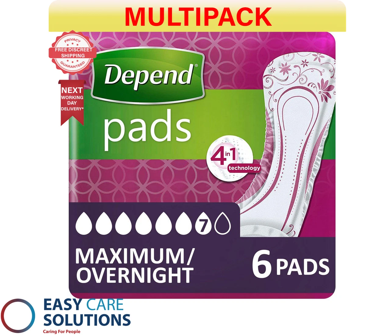 Depends Pads For Women