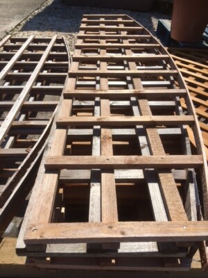 6'x1' Bowed Trellis (1.83mx0.31m) | eBay UK