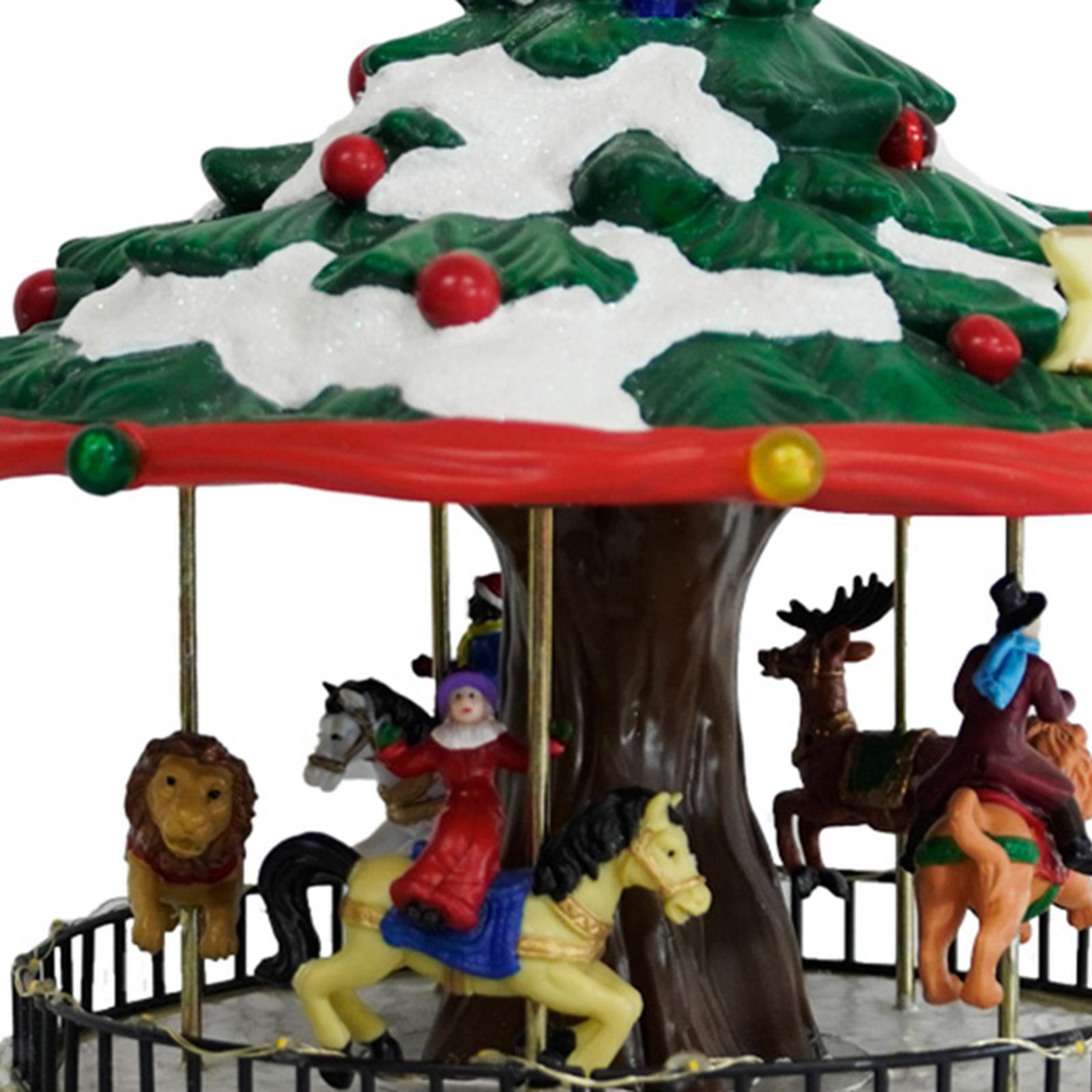 Musical Box Christmas Christmas Carousel for Anniversary Party Tabletop ...