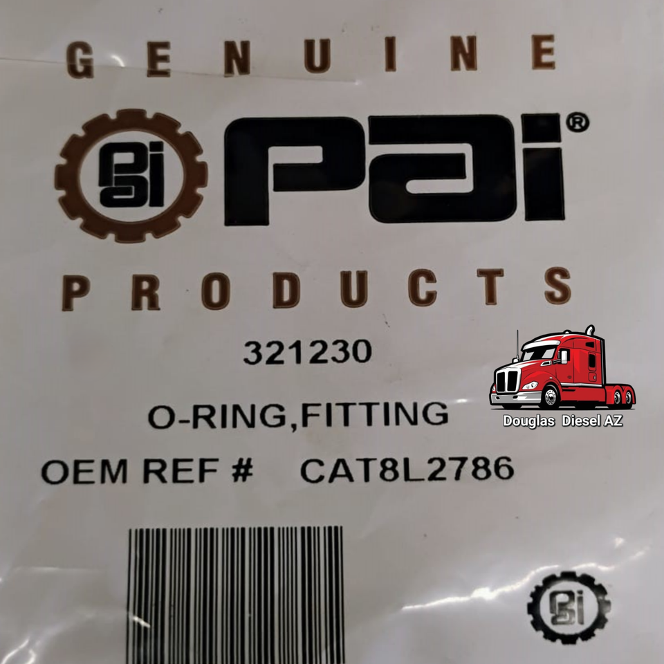 Oil Gauge O-RING for Cat 3406E, C15. PAI# 321230 Ref# Caterpillar ...
