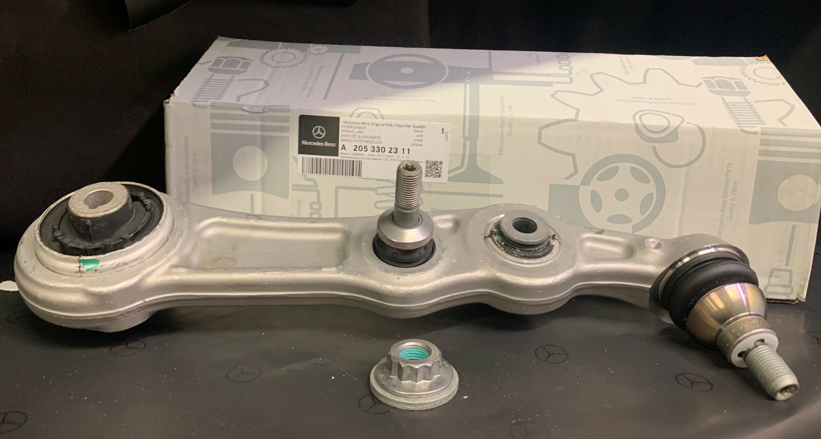 Genuine Mercedes-Benz Front Left Control Arm C Class 205 A2053302311 ...