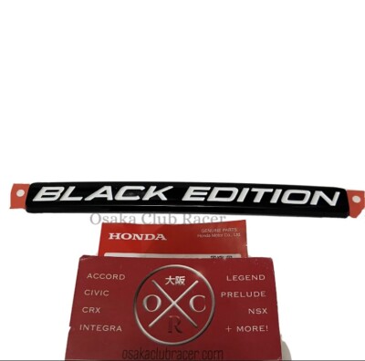 New Genuine OEM 20-22 Honda CR-V Black Edition Rear Emblem JDM Badge ...