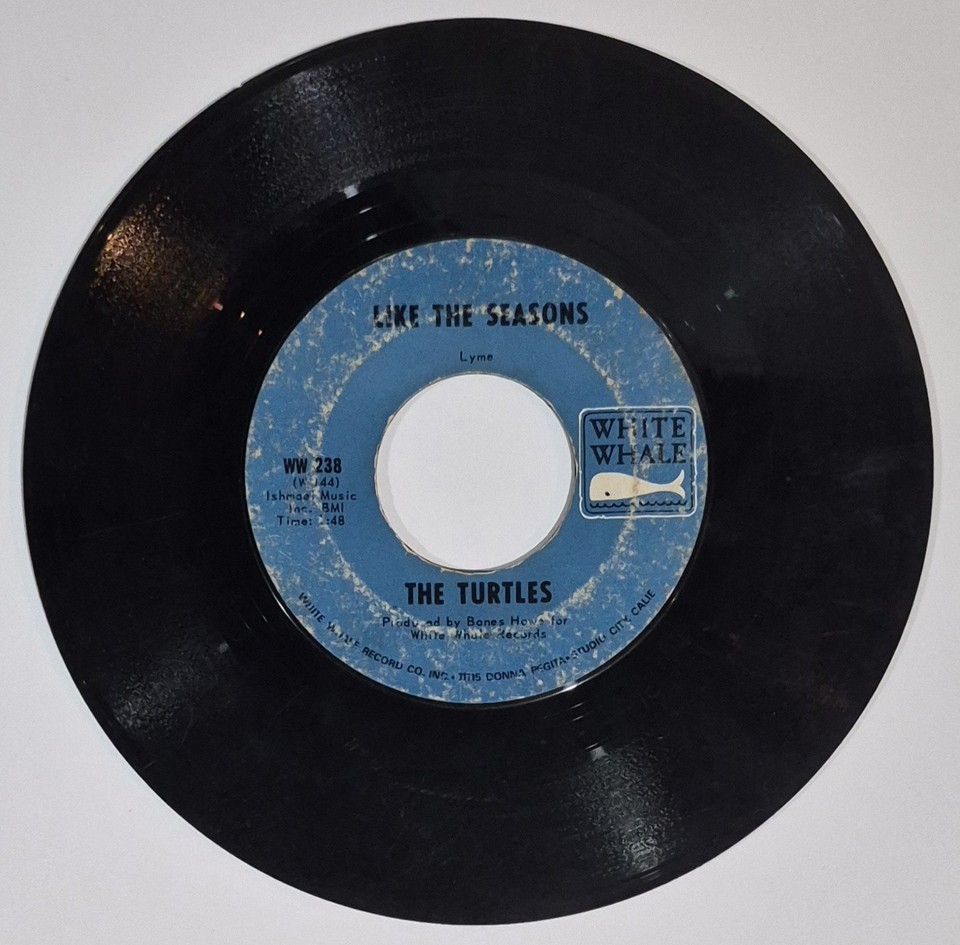 THE TURTLES Can I Get To Know You Better / Like The Seasons WHITE WHALE ...