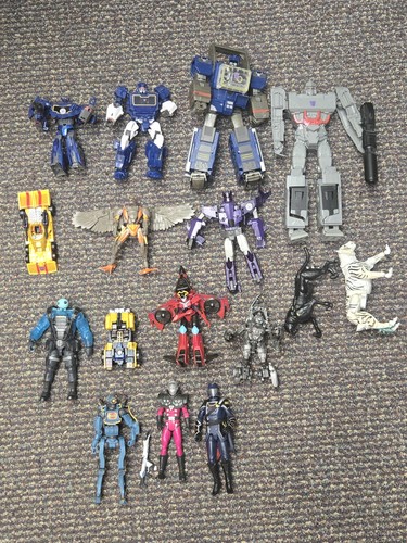 Lot Of 16 Older To New Transformers & Other Various Figures Figures | eBay