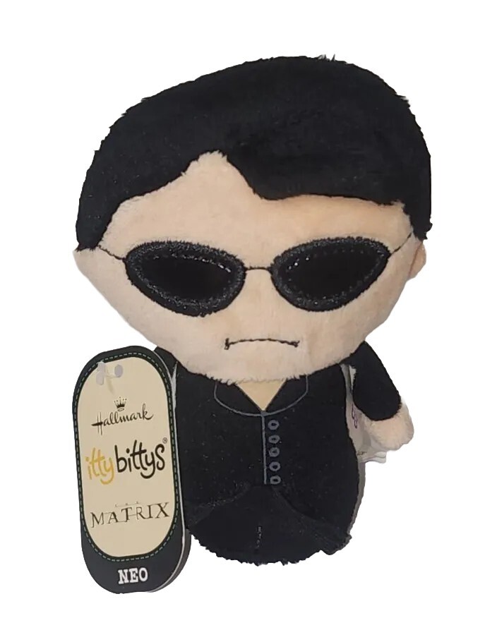 Matrice Keanu Reeves Hallmark Itty Bittys NEO The Matrix Keanu Reeves
