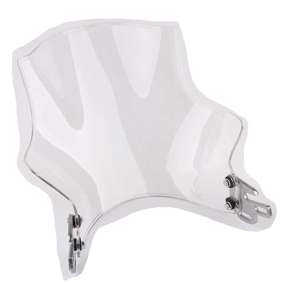Universal Motorcycle Fly Screen Windscreen Motorbike screen Windshield ...