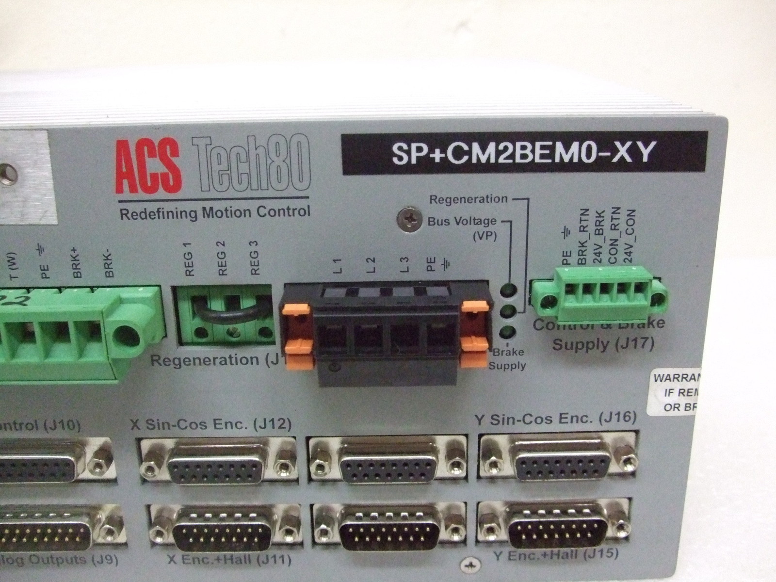 ACS MOTION CONTROL SpiiPlus CM-2-SC CM-2-B-E-MO-XY SP+CM2BEMO-XY 2 AXIS ...