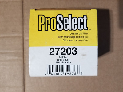 NAPA ProSelect Oil Filter Part# 27203 - NEW | eBay