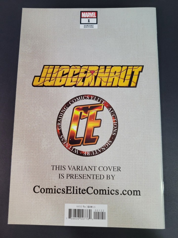 Juggernaut #1 Kyle Hotz Comics Elite Secret Virgin Variant Marvel 2020 ...