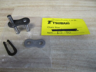 Tsubaki RS 50 Roller Chain RS50 Connecting Link Only (Pack of 9) | eBay