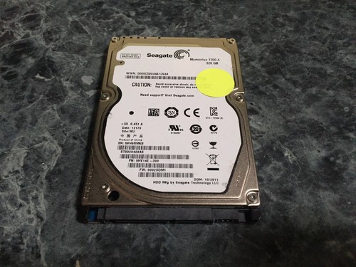 Seagate 320GB 2.5" 7200RPM SATA Laptop Hard Drive ST9320423AS | eBay
