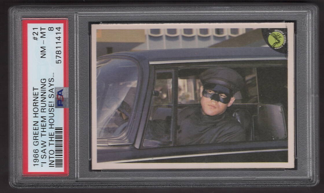 1966 BRUCE LEE ROOKIE RC PSA 8 * 1st photo of just Bruce Lee* KATO ...