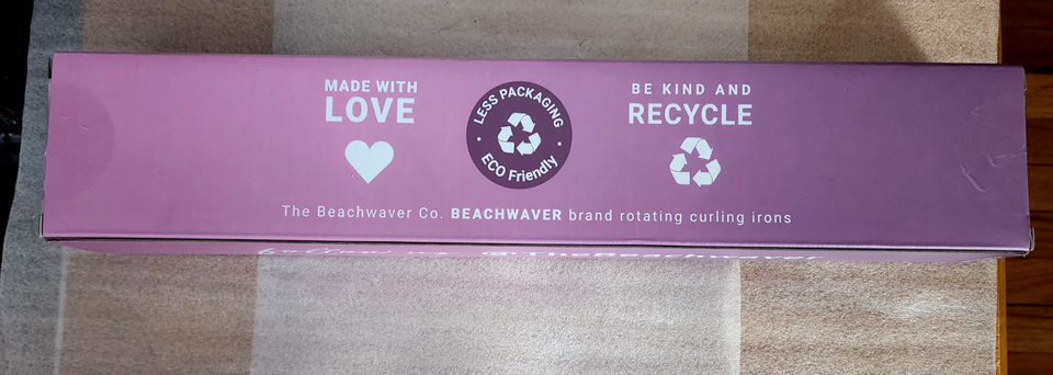 Beachwaver Pink Sunset B1 Rotating Curling Ceramic Hair Iron 1 inch ...