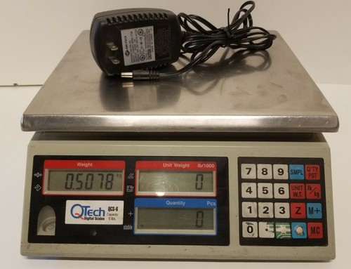QTech QCS-6 INDUSTRIAL PARTS COUNTING DIGITAL SCALE 6 LB capacity | eBay