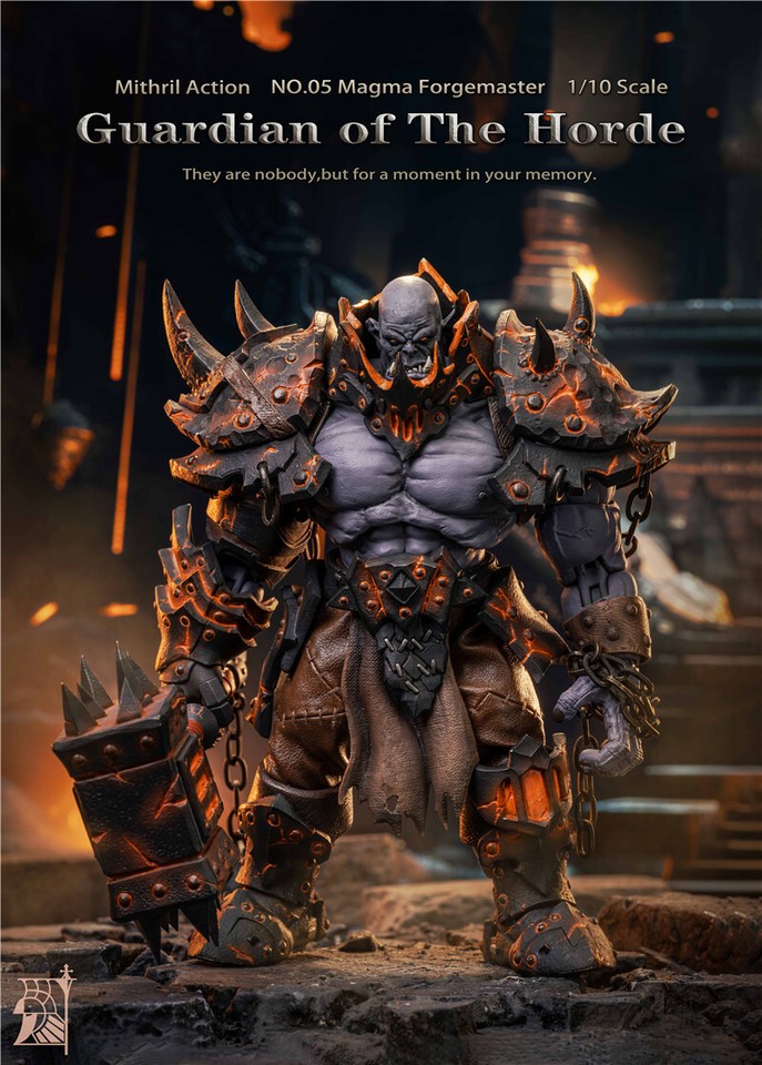 Mithril Magma Action Figure Guardian Of the Horde Model Pre-order 1/10 ...