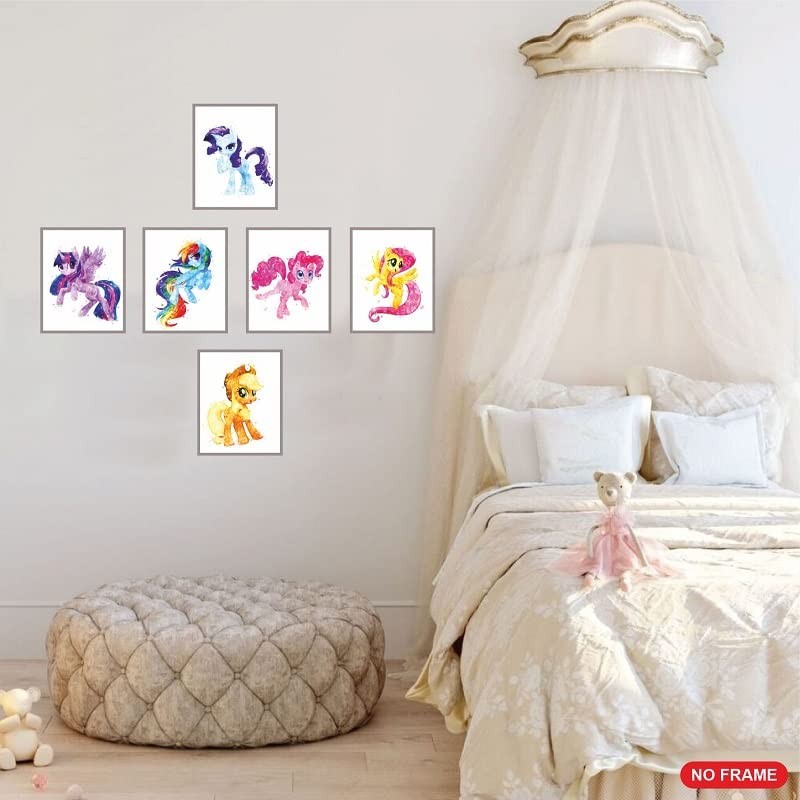 | My Little Pony Wall Art, My Little Pony poster, Pony Room Decor For ...