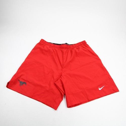 SMU Mustangs Nike Dri-Fit Athletic Shorts Men's Red Used | eBay