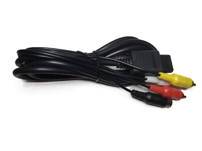 S-Video + Composite RCA AV Cable Super Nintendo SNES Nintendo 64 N64 ...
