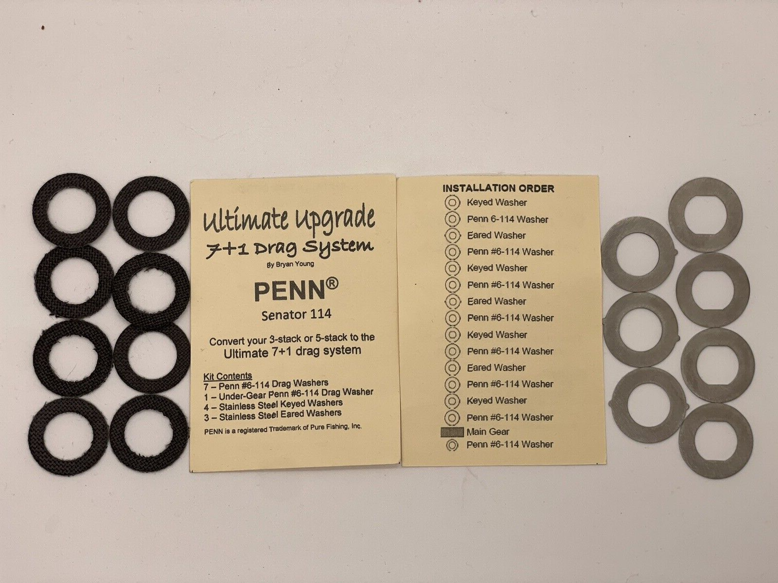 PENN 114 SENATOR BRYAN YOUNG ULTIMATE UPGRADE 7 +1 DRAG SYSTEM | eBay