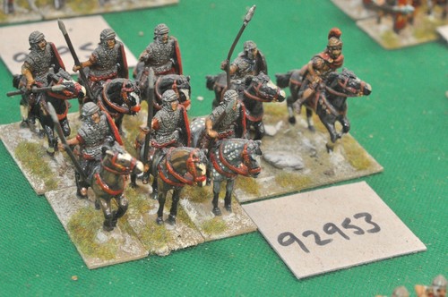28mm roman era / trajanic roman - general & escort 8 figs - command ...