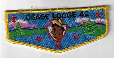 OA 42 Osage S4 WWW Flap YEL Bdr. (SEWN) Ozark Area MO [NY-4070] | eBay