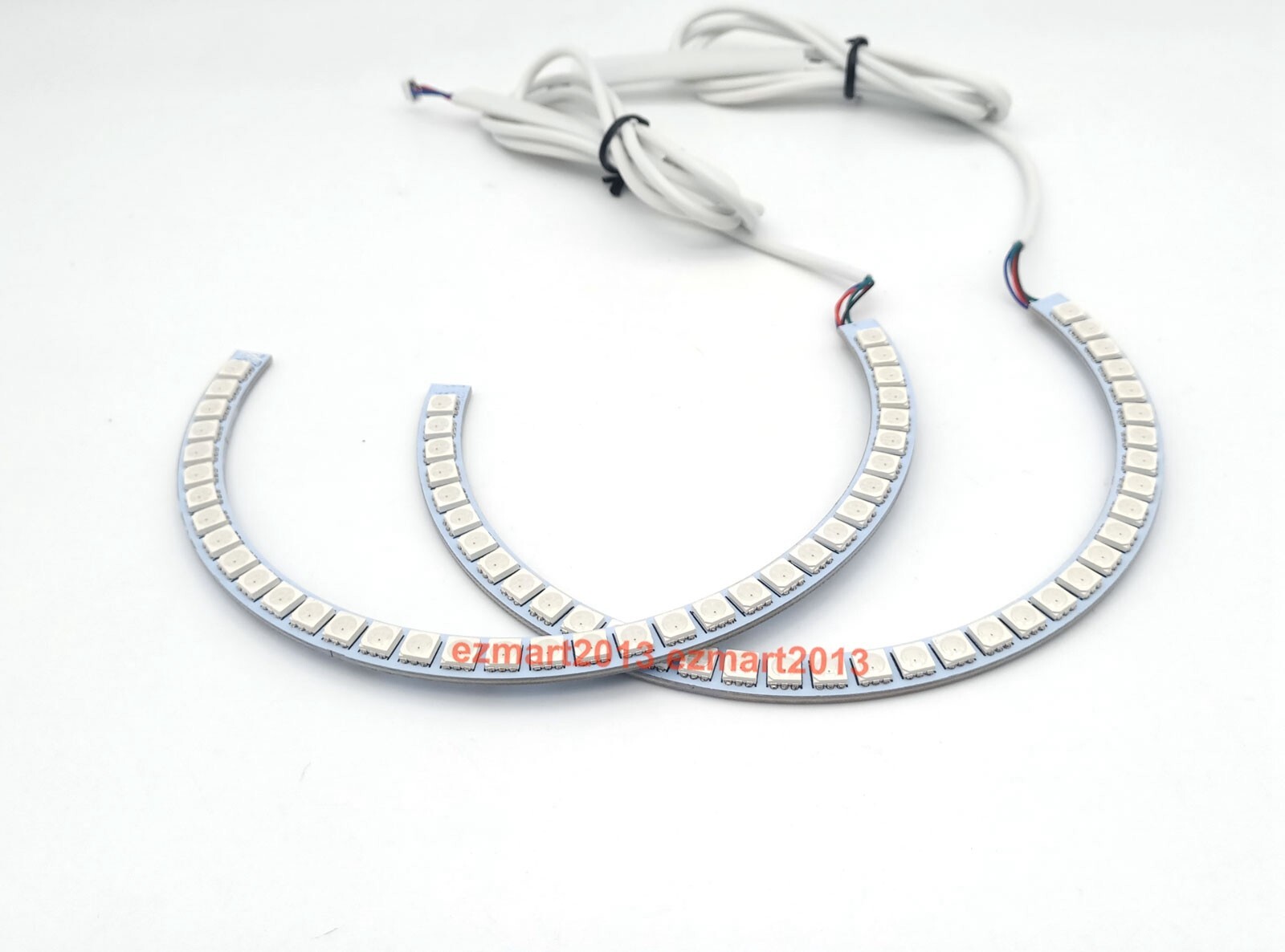 RGB halo ring for BMW E65 E66 735i,730i 01-05 bluetooth Flash DRL angel ...