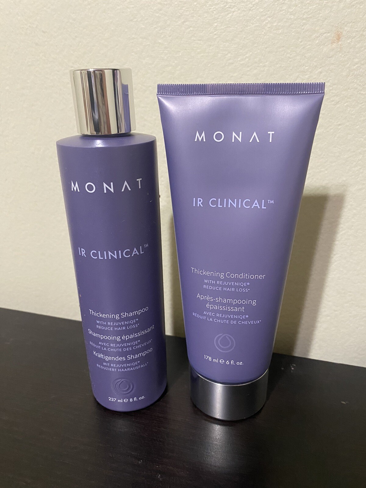 MONAT IR INTENSE REPAIR CLINICAL Thickening Shampoo & Conditioner | eBay