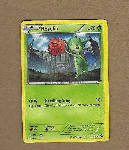 POKEMON ROSELIA CARD | eBay