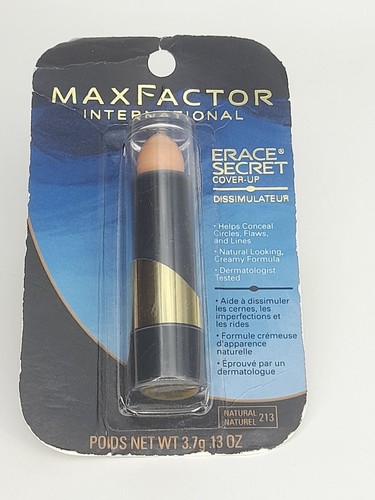 Max Factor Erace Secret Cover-Up Natural # 213 | eBay