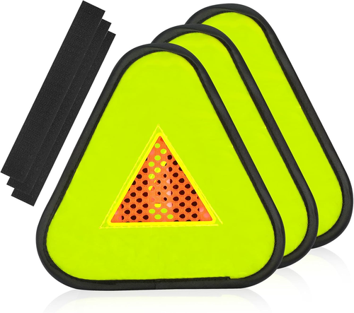 Reflective Yield Symbol 7 * 7Inch Reflective Safety Triangle Bike ...