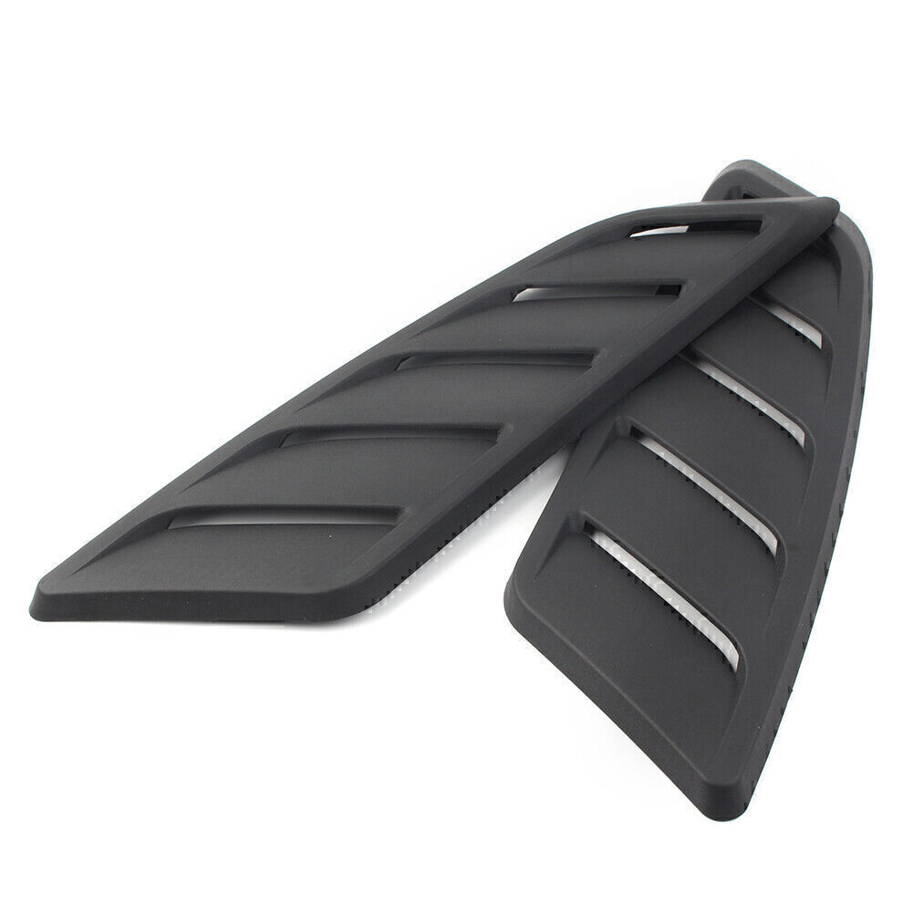 ABS Plastic Car Air Flow Intake Hood Scoop Vent Louver Panel Bonnet ...