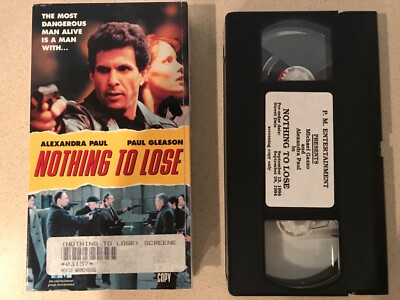 Nothing to Lose (VHS, 1994) Alexandra Paul, Paul Gleason - Screening ...