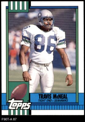 1990 Topps Traded #87 Travis McNeal T Seahawks Tennessee 8 - NM/MT | eBay
