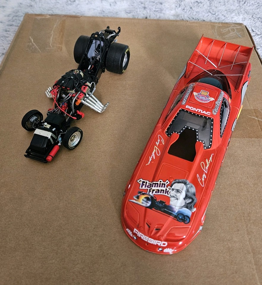 1/24 Scale NHRA Die Cast Funny Car . Driver Flaming Frank | eBay