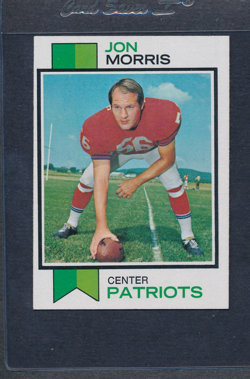 1973 Topps #108 Jon Morris Patriots NM *1169 | eBay