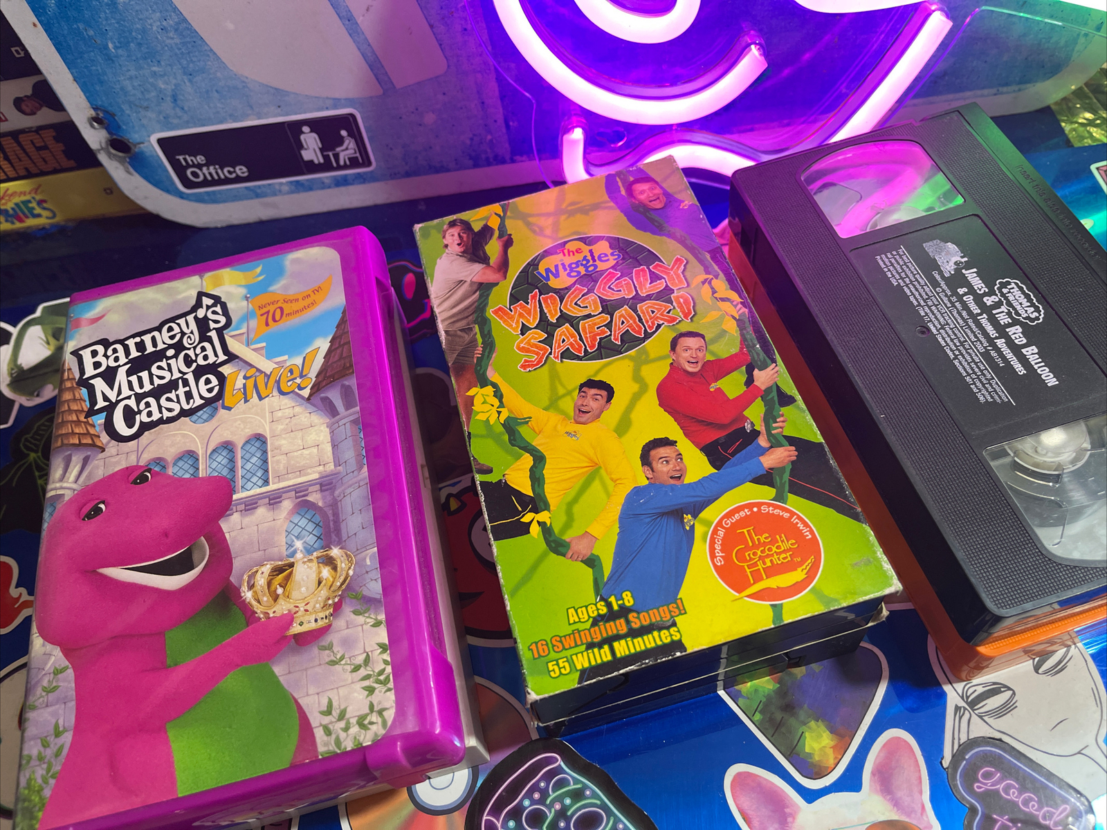 Lot of 8 Preschool Kids VHS Thomas Barney | Grelly USA