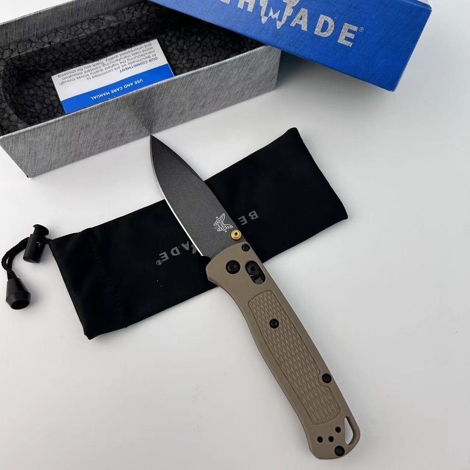 Benchmade 535GRY-1 Bugout Ranger Green Grivory CPM-S30V Blade Folding ...