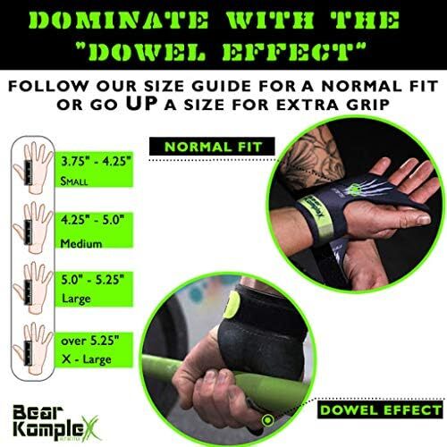 Bear KompleX Black Diamond 3 Hole Hand Grips for at-Home Workouts Like ...