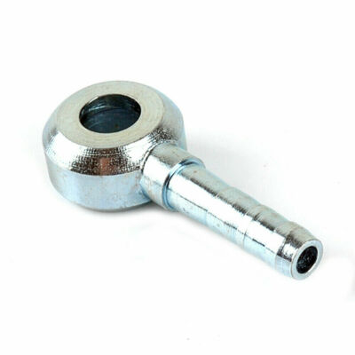 Made Of Steel Turbo Banjo Adapter Fitting M8 8mm to 1/4"(6.35mm) Barb ...