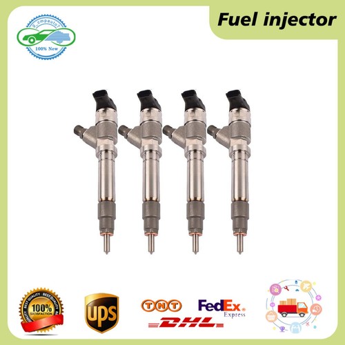 4x Fuel Injectors 0445120027 for GM Chevrolet 2004-2005 Duramax LLY 6 ...