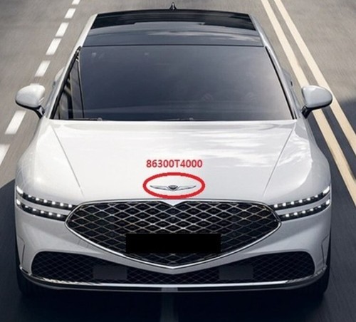 OEM 86300-T4000 EMBLEM "Genesis" Fedex Chrome Genunine RS4 for Genesis ...